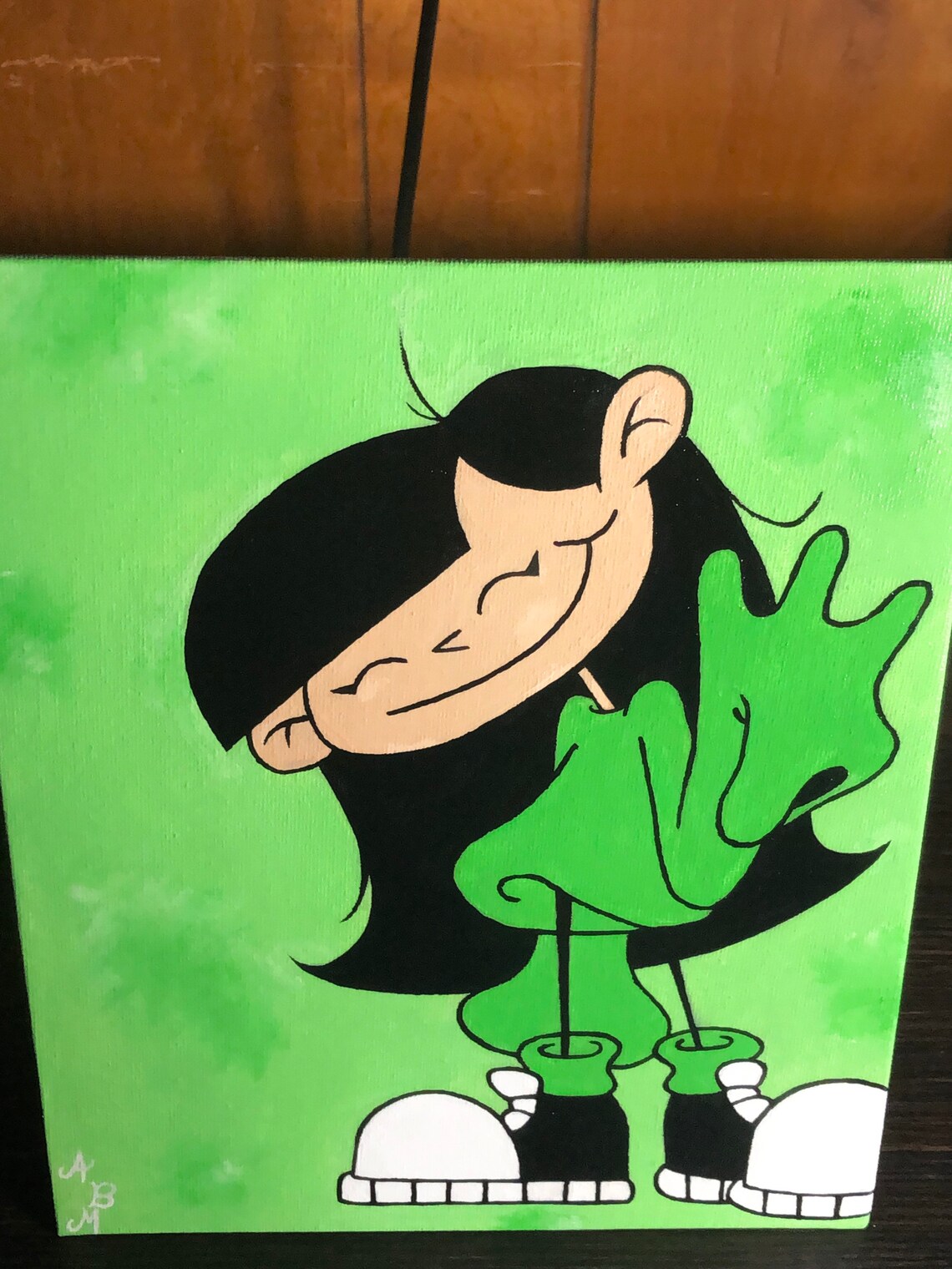 Kuki Sanban 8x10 Canvas Painting - Etsy