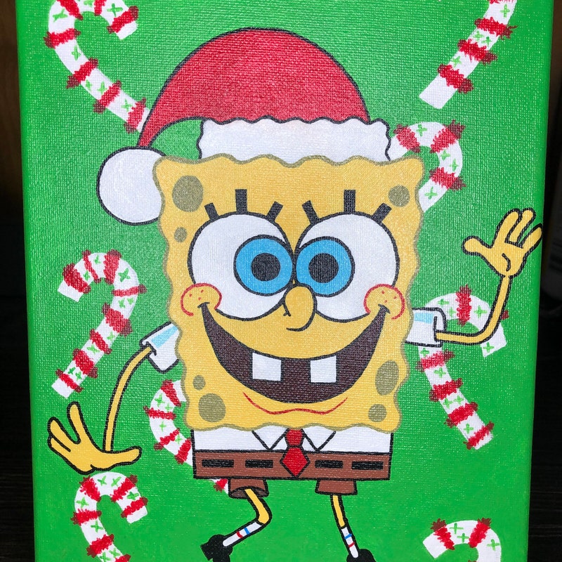 Spongebob Painting - Etsy