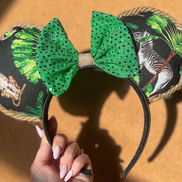 Safari Mickey Mouse Fabric - Etsy