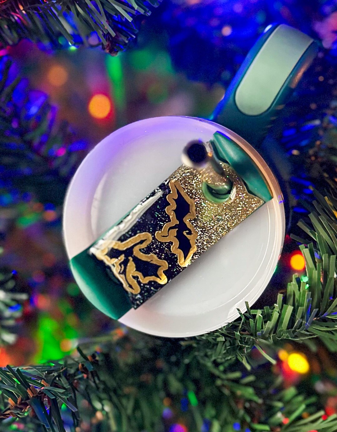 Fourth Wing Inspired Cup Topper: Gold Glitter Dragon Resin (30oz) - Etsy