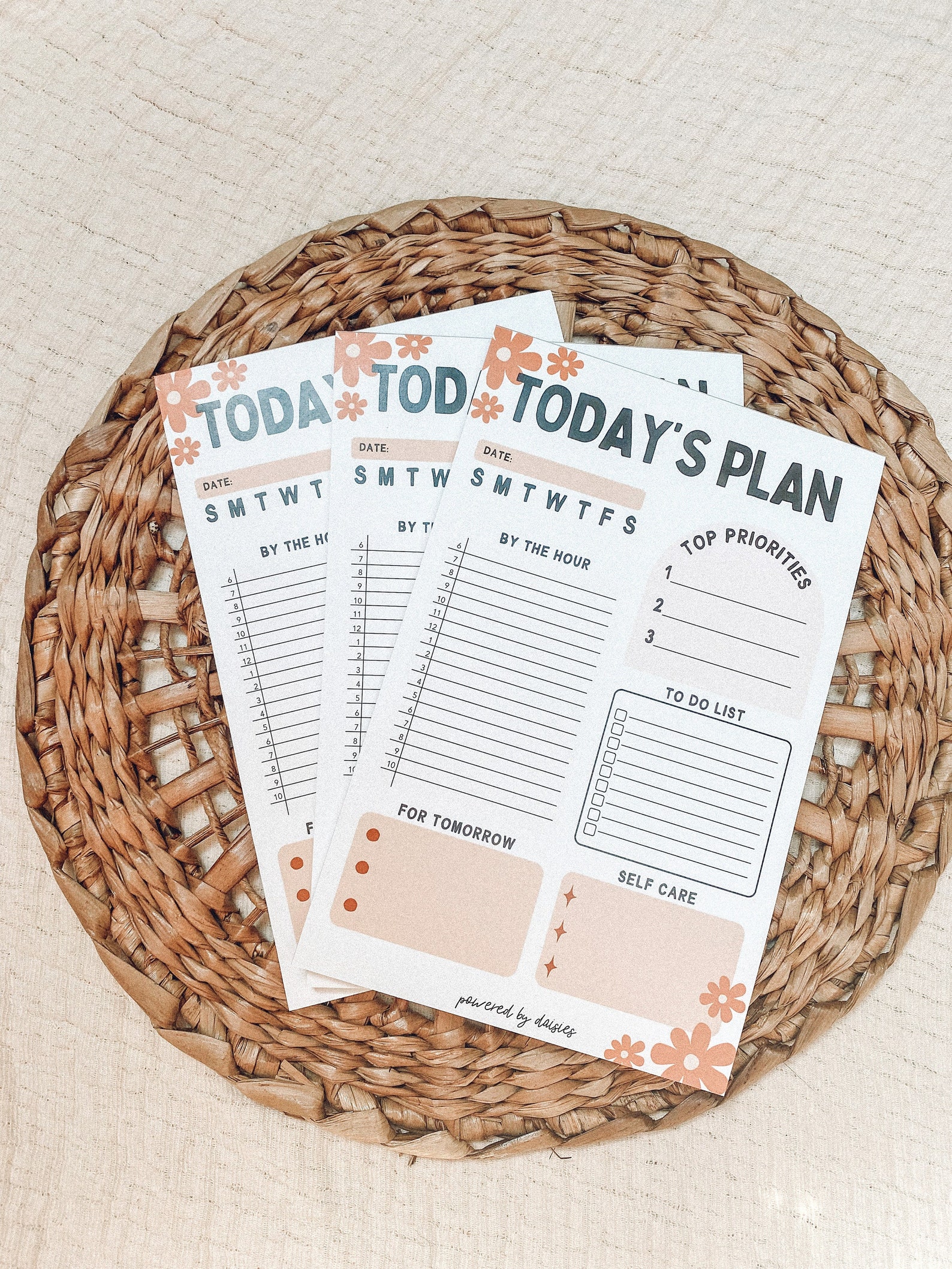Daily Planner Notepad to Do List Notepad 50 Sheet Planner - Etsy