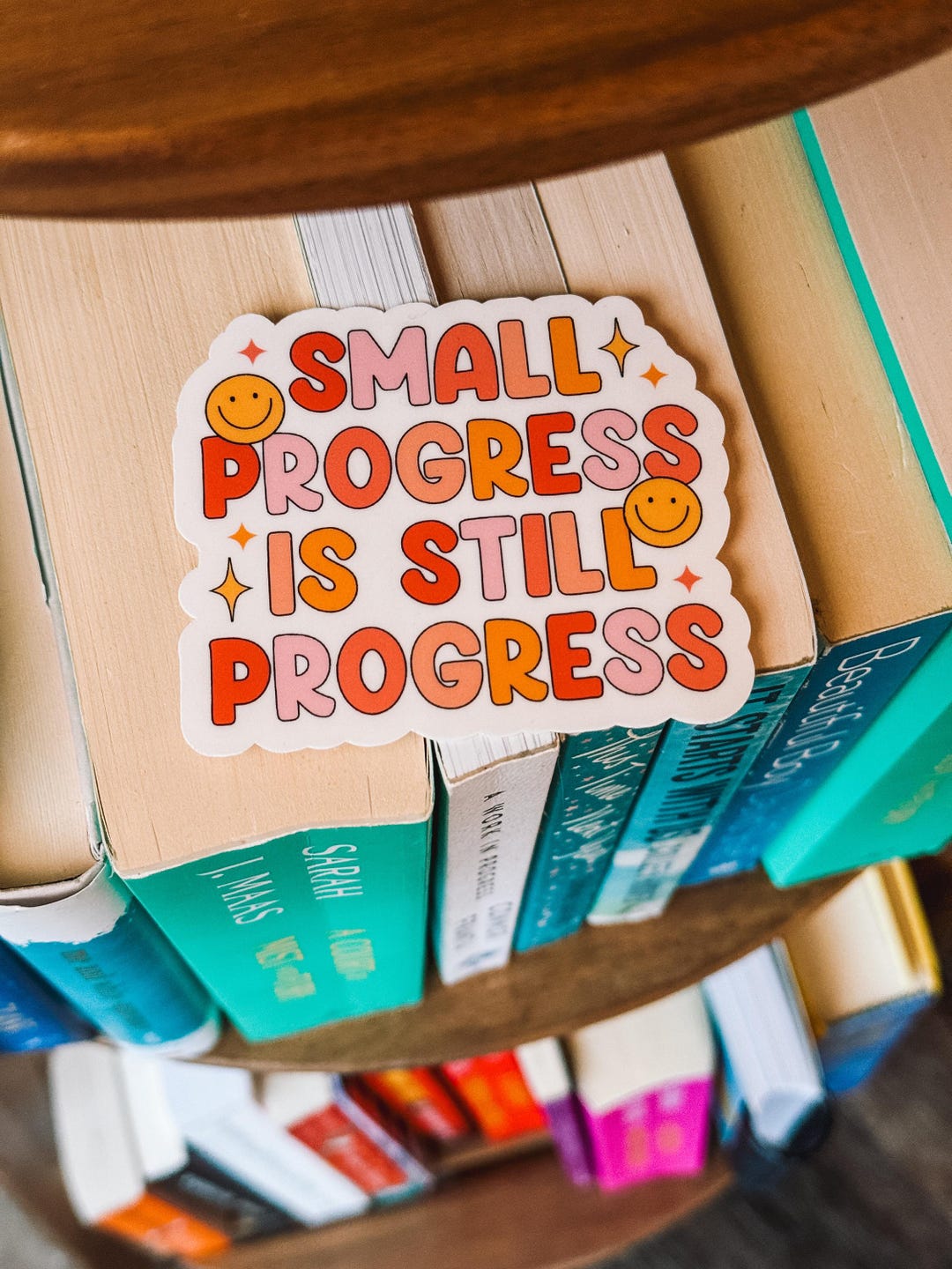 Small Progress is Still Progress Sticker, Positivity Stickers, Water ...