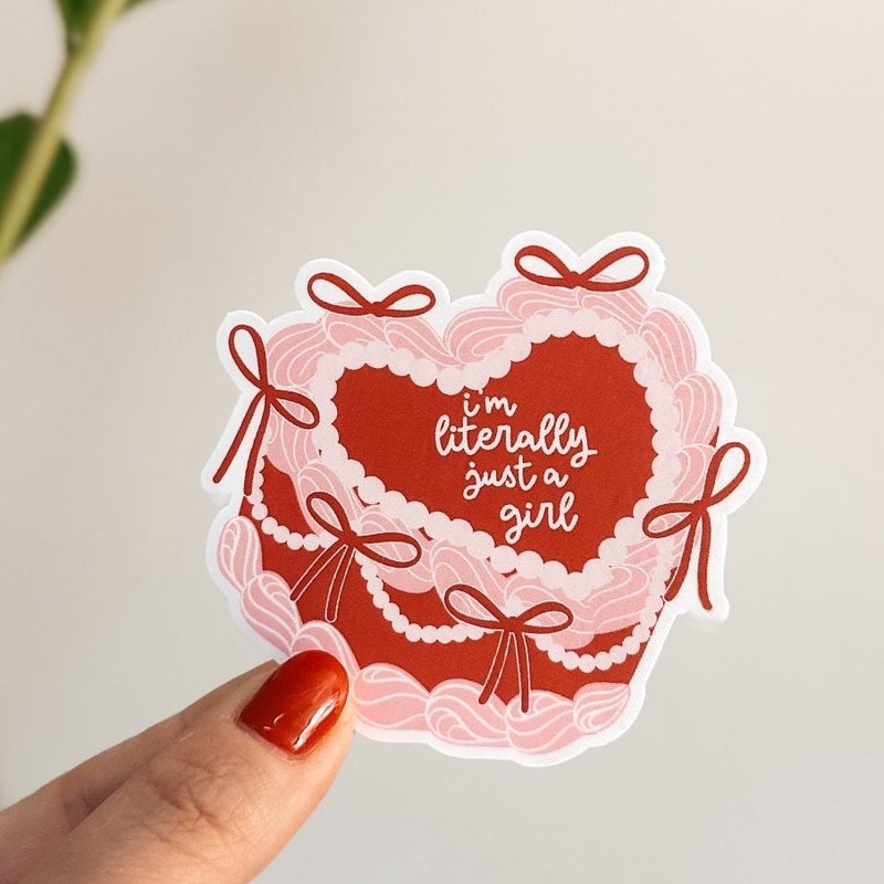 Cute Girl Stickers - Etsy