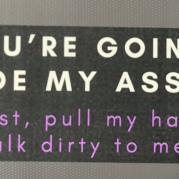 Funny Prank Magnet Bumper Stickers - Etsy