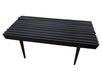 Slat Wood Table - Etsy