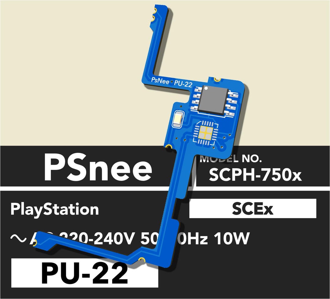 PS1 Modchip Scph-750x (PU-22) – Quick Install - Etsy