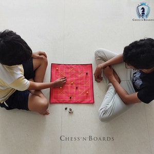 Two in One Pachisi Pagade Thayam Chaupad Chopat Ludo Indian Traditional ...