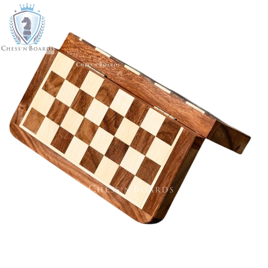 Magnetic Chess Set Travel Series Folding Handmade Sheesham & - Etsy