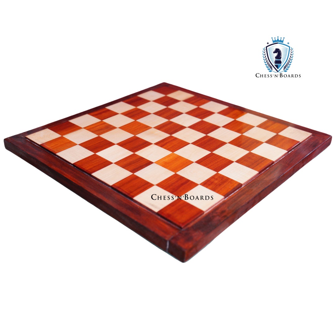 Special Gift | End Grain Finish, 16 Inch Chess Board | Flat Felted ...