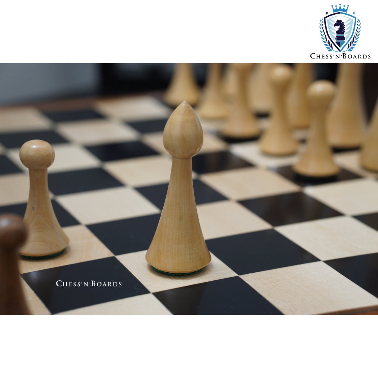 Combo Chess Set Minimalist Style Danish Hermann Ohme Chess - Etsy