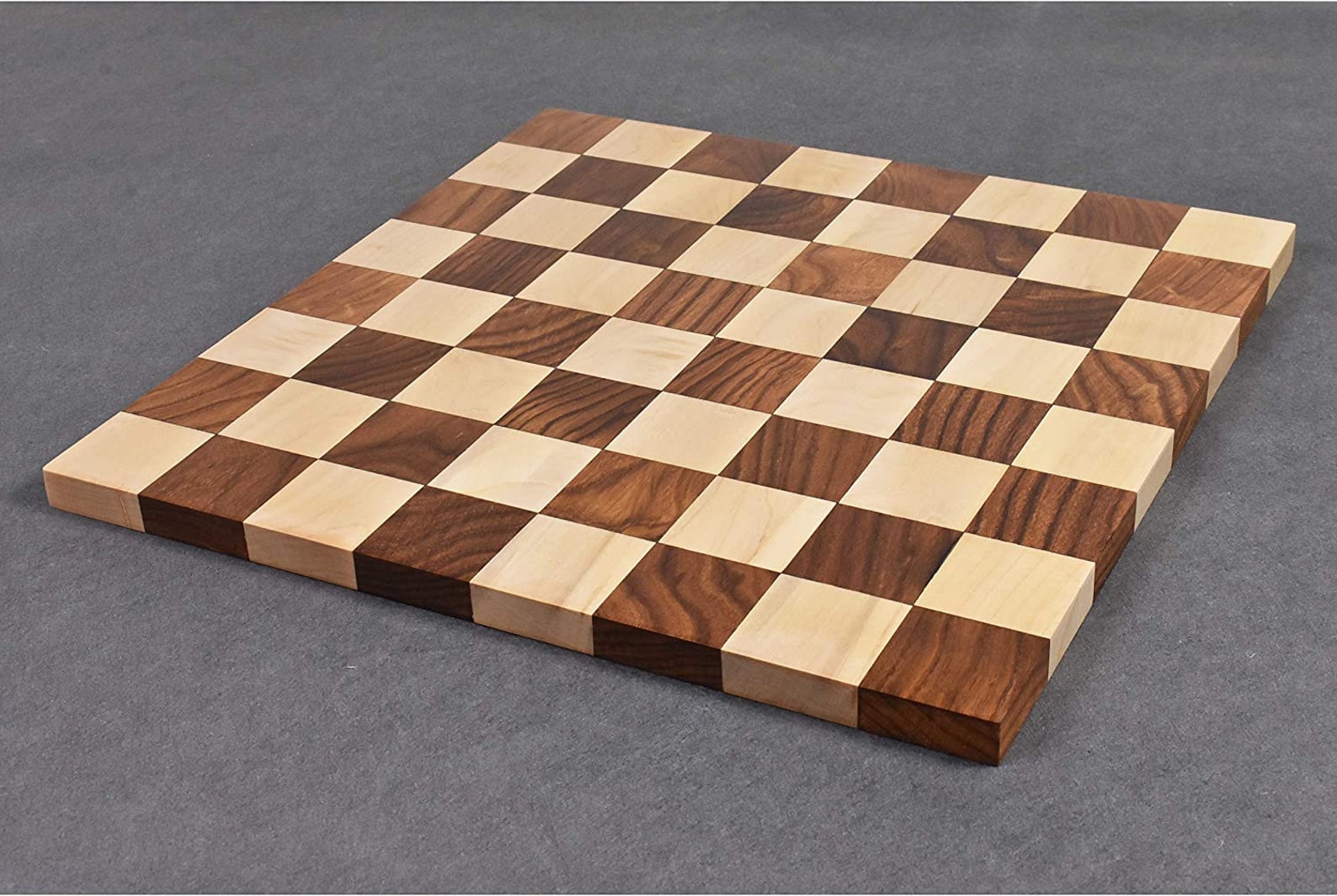 Handmade Maple & Walnut Chess Board: Modern Minimalist Design - Etsy