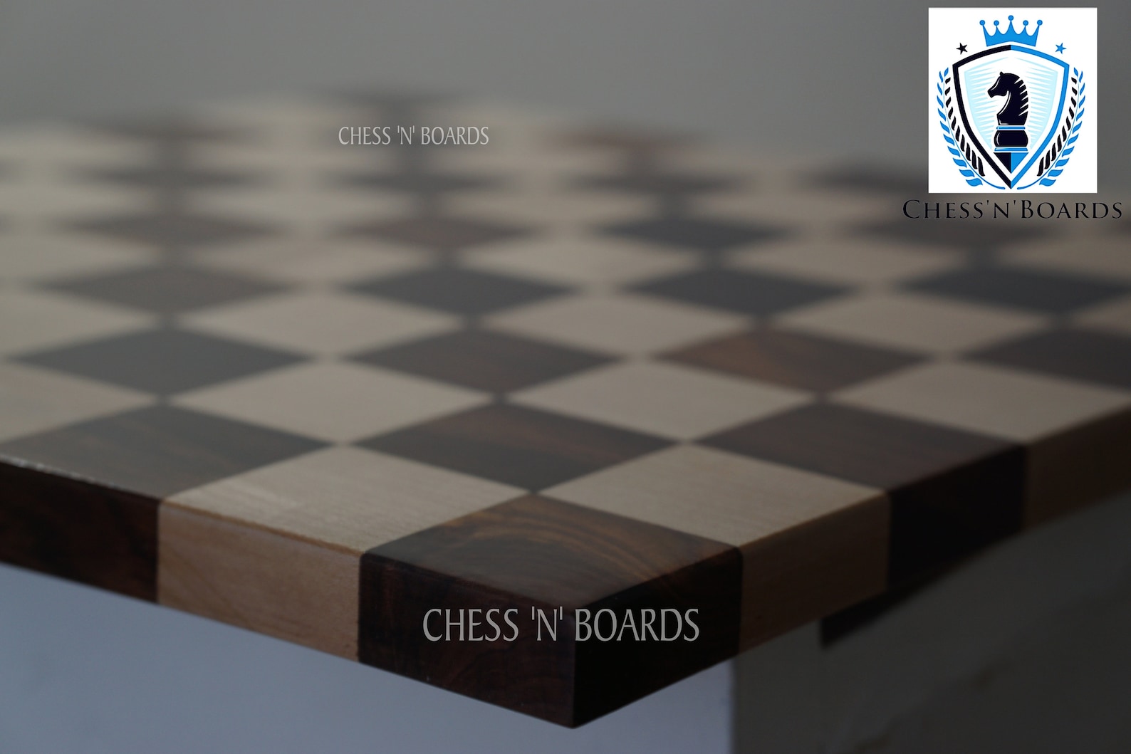 Handmade Maple & Walnut Chess Board: Modern Minimalist Design - Etsy