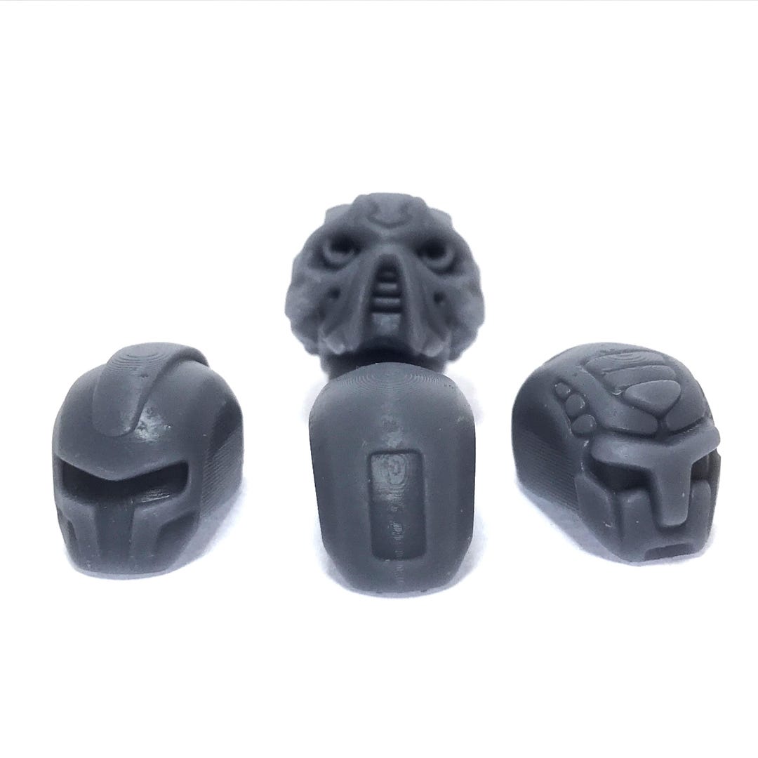 Artron Head Pack: Cranium + Face Inserts (4-piece) - Etsy