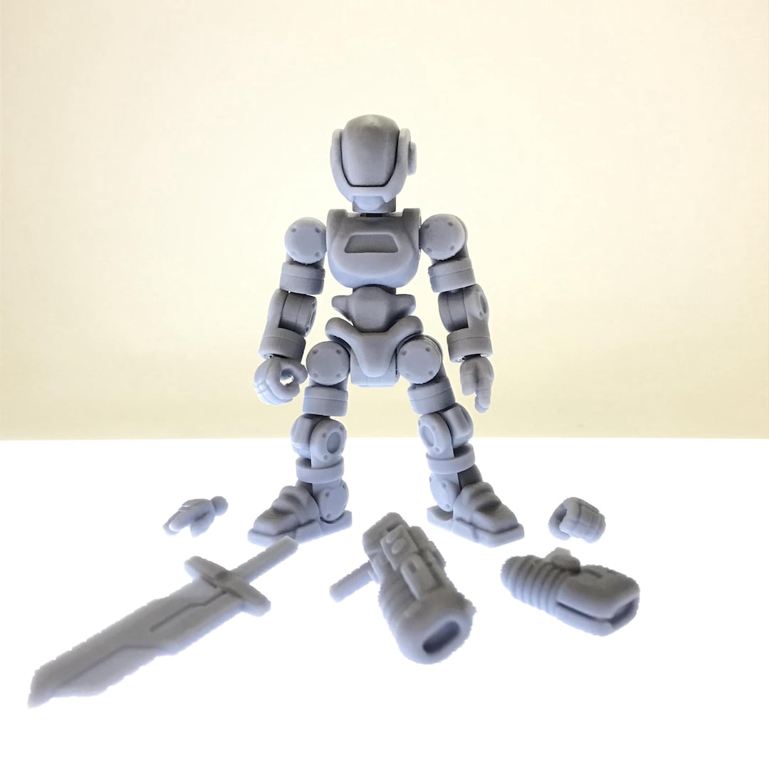 Artron / Blank Action Figure - Etsy Canada
