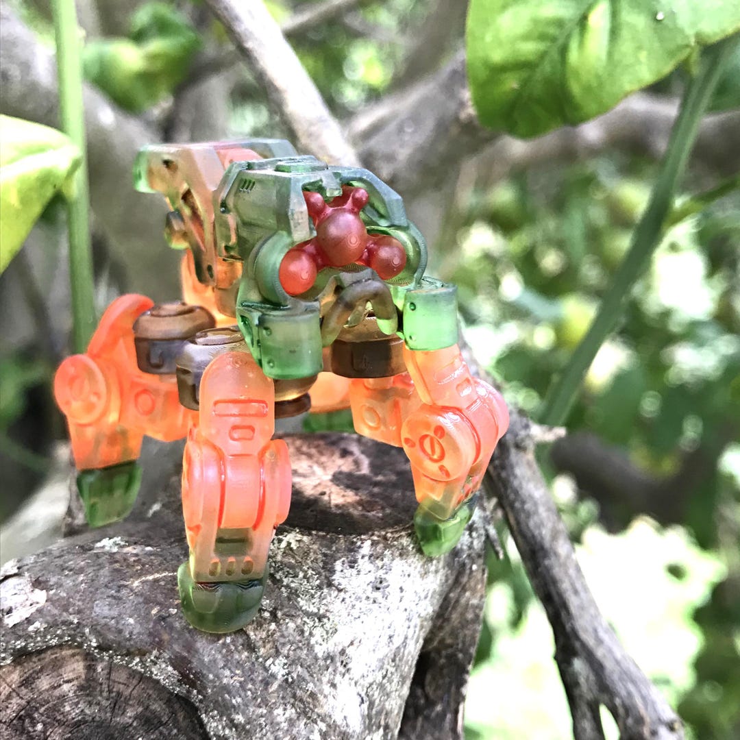 Mecha Candy Spider / Desktop Mini Figure - Etsy