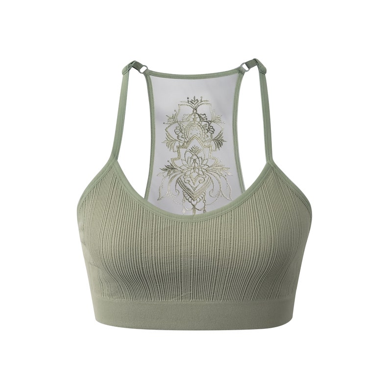Tattoo Mesh Bralette - Etsy