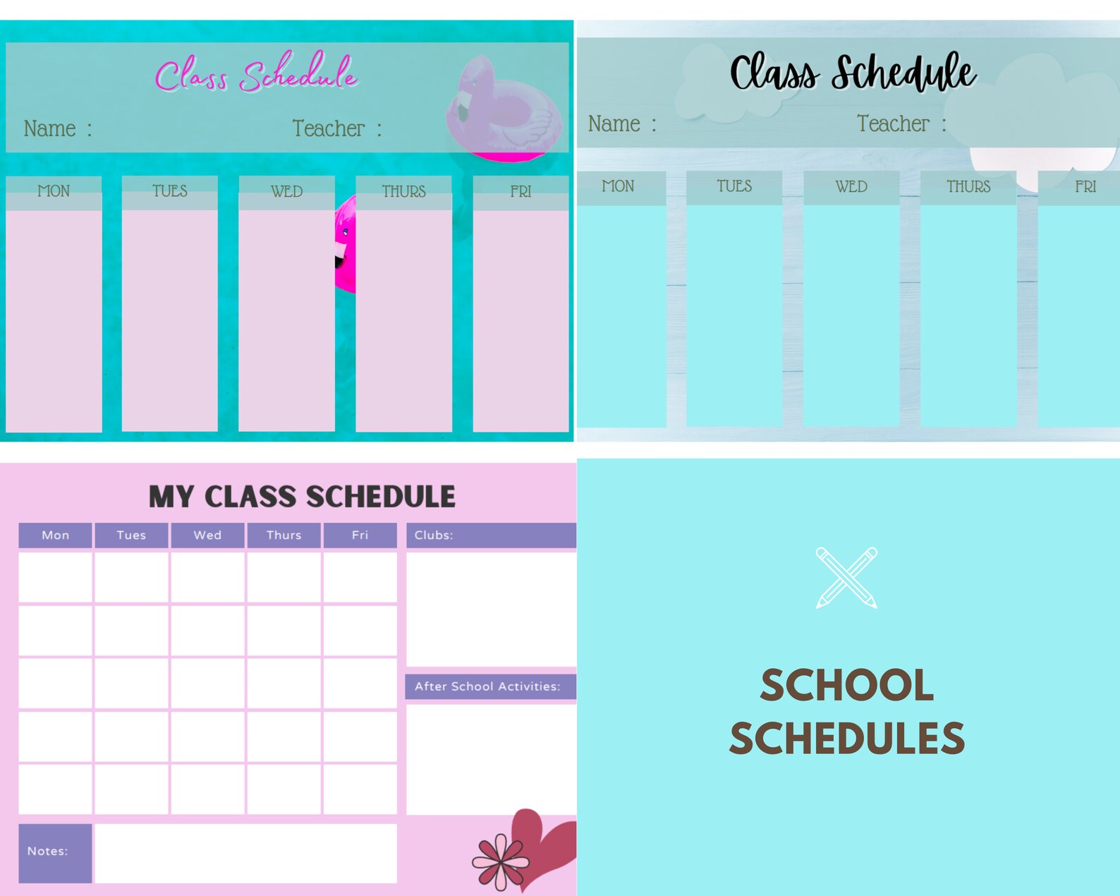 Back to School Starter Pack Printable - Etsy