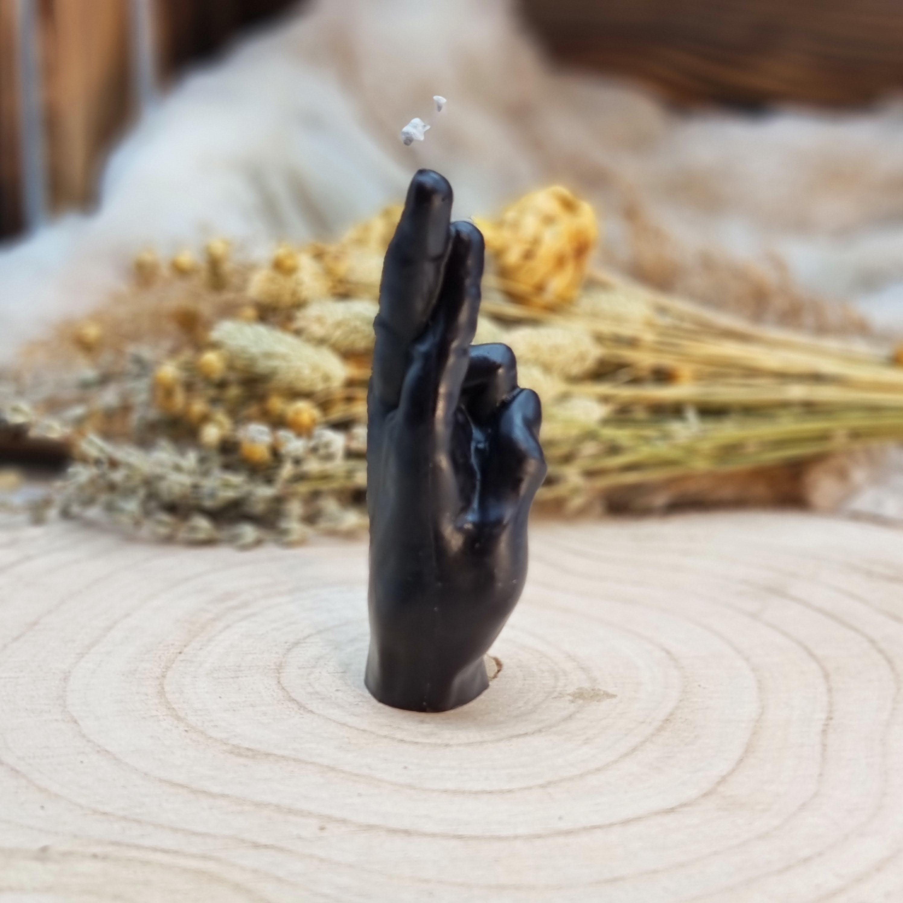 Good Luck Candle / Fun Candle / Finger Candle / Beeswax Candle - Etsy UK