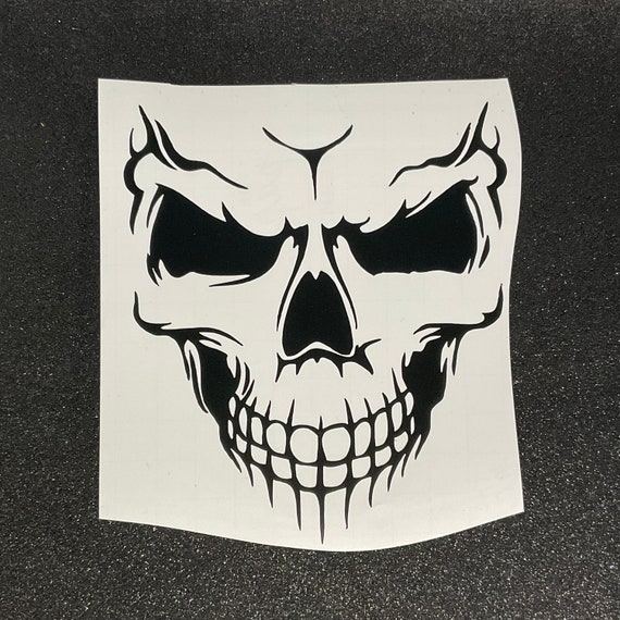 Skull Decal | Etsy