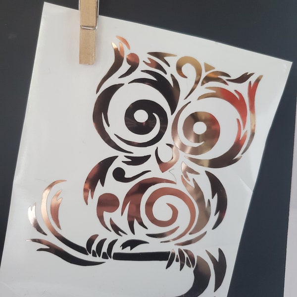 Owl Car Decal - Etsy