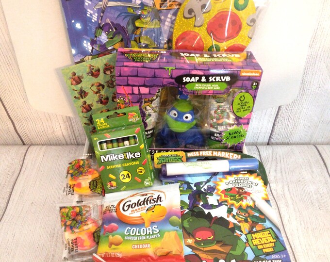 Teenage Mutant Ninja Turtles Soap/scrub Boys Birthday Boy's Get Well ...