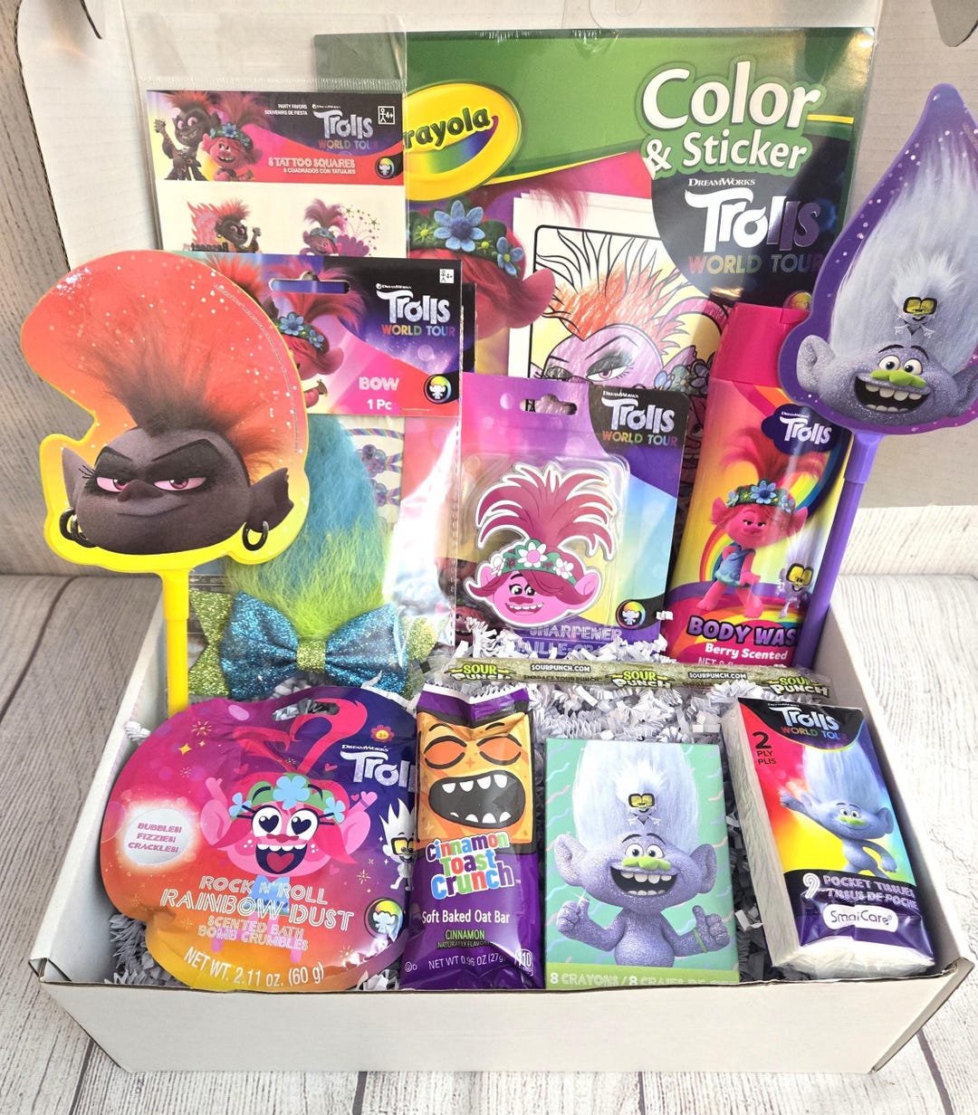 Trolls Gift Box| Birthday| Get Well Soon| Just Because| Toddlers - Etsy