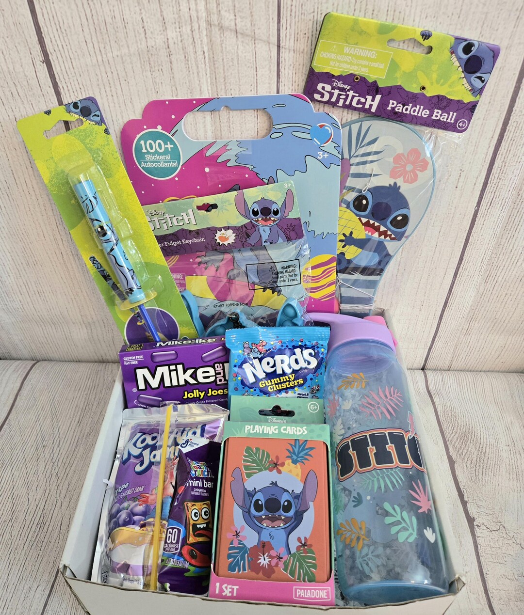 Stitch Gift Box| Kids Birthday Gift| Kids Get Well| Kids Graduation Gift| Kids Care Package ...