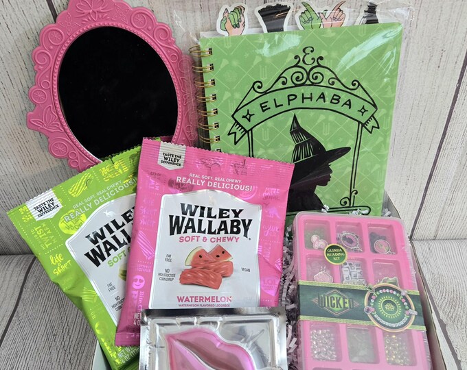 Elphaba and Glinda Gift Box L Wicked the Movie L Wicked Musical Gift L ...