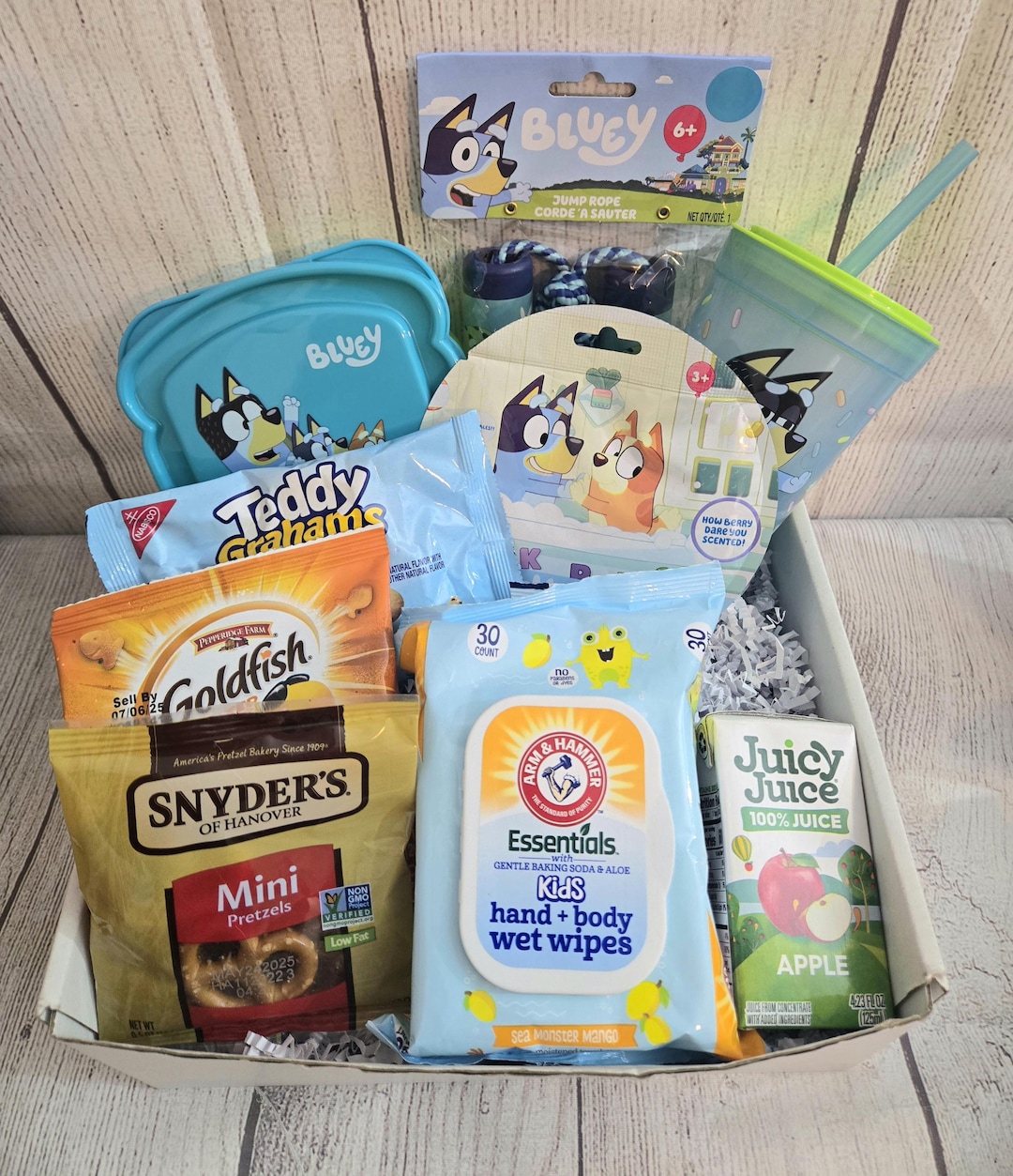 Bluey Gift Box| Kids Birthday| Get Well Soon| Toddler Birthday - Etsy