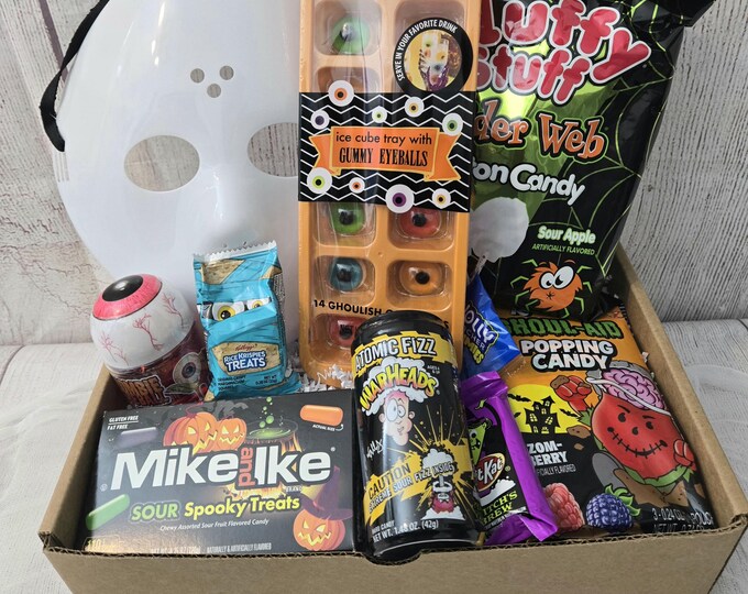 Teen Boys Boo Basket| Halloween Gift Box| Jason Voorhees | Spooky Gifts ...