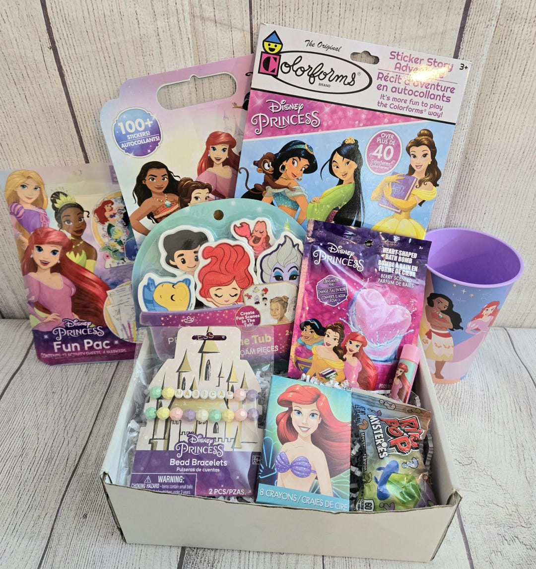 Princess Gift Basket| Birthday| Get Well Soon| Just Because - Etsy