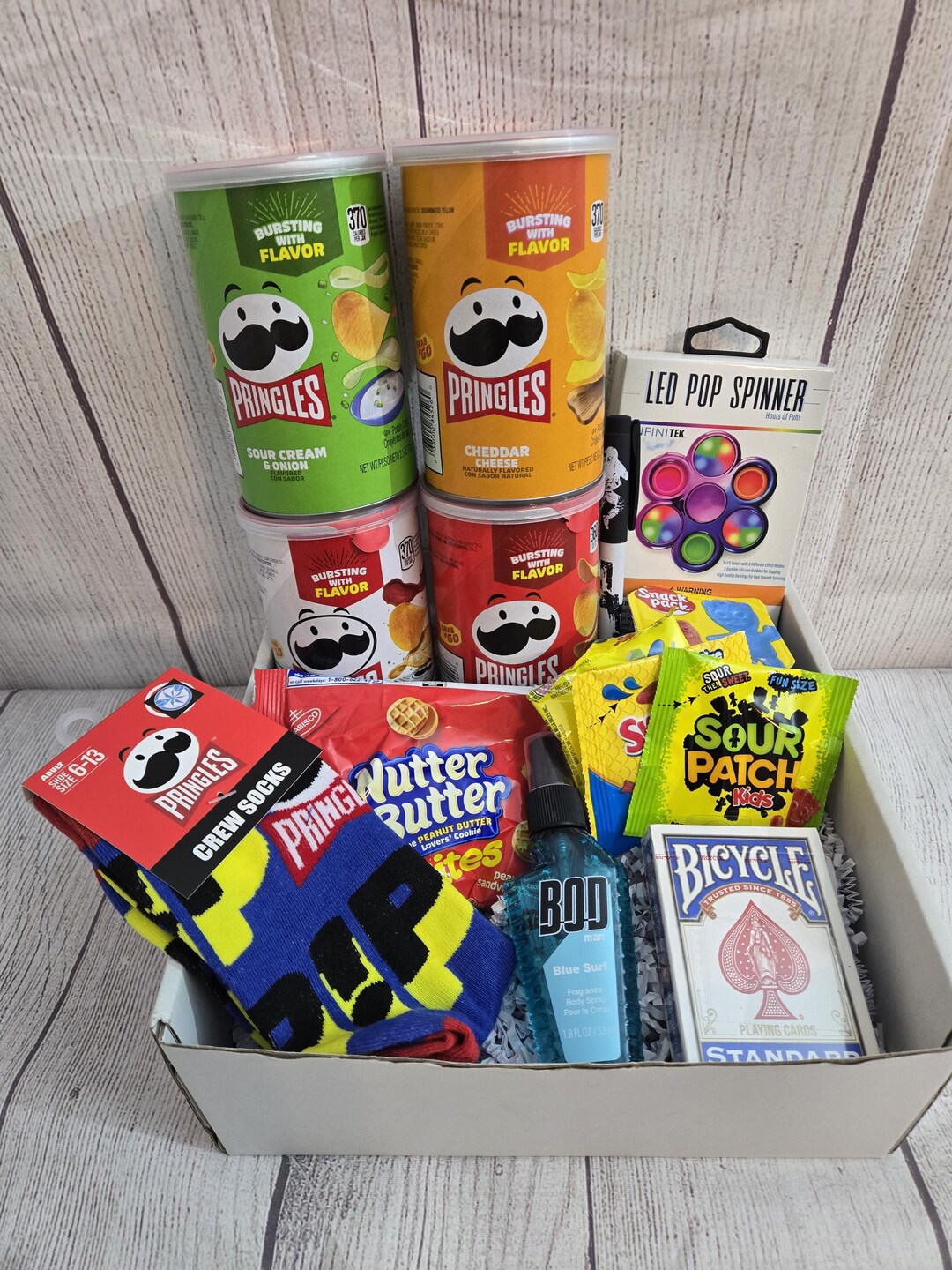 Pringles| Gift for Teen Boys| Teen Boys Birthday| Boys Get Well| Gift ...