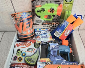 Nerf Gift Basket Gift for Boys Boys Birthday Boys Get Well Gift for ...