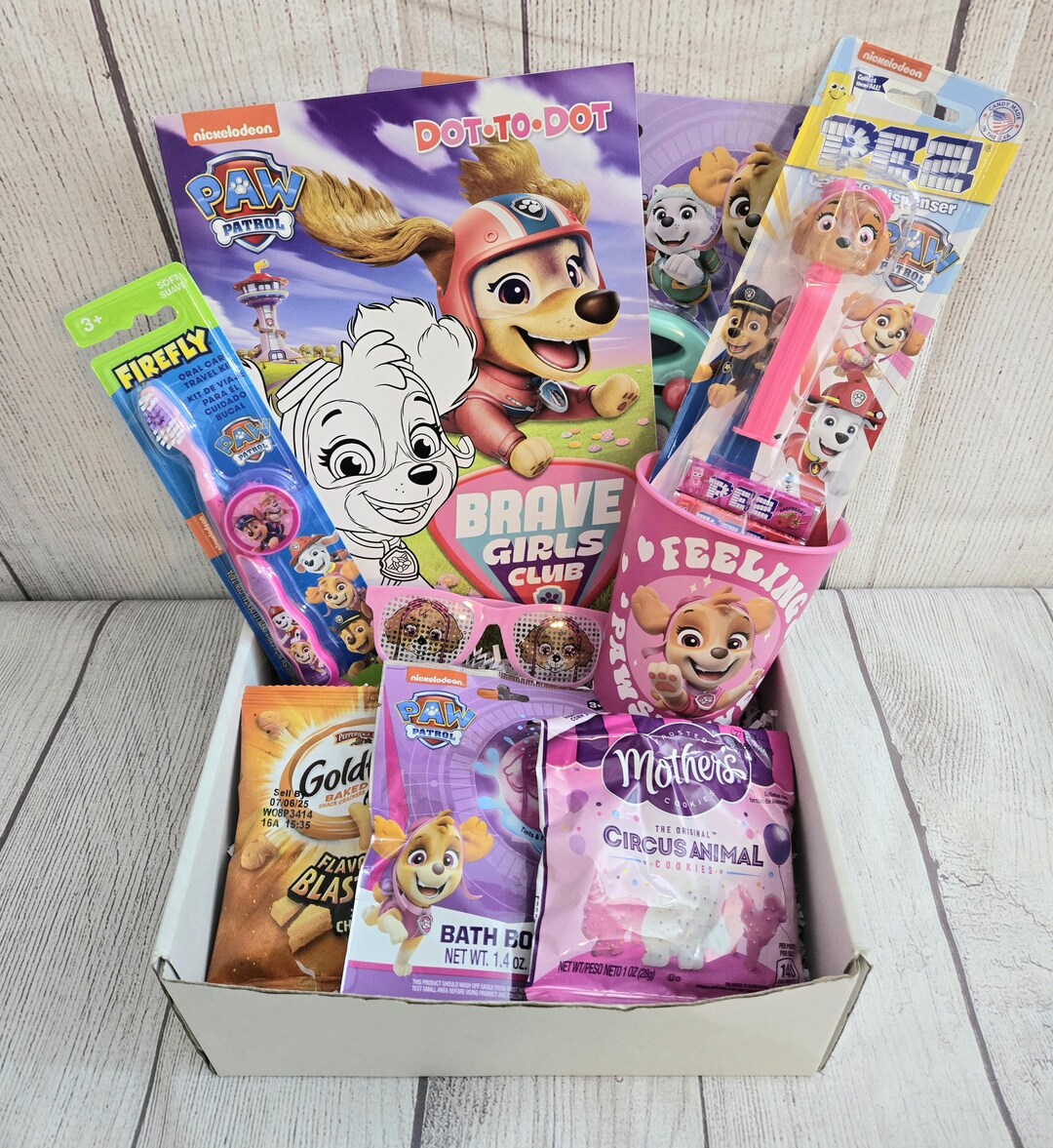 Skye Paw Patrol| Kids Birthday Gift| Kids Get Well| Toddler Gift| Paw Patrol Gift Basket| Skye ...
