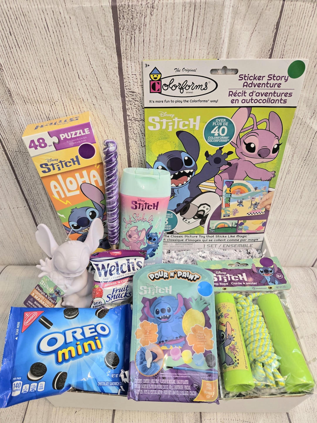 Lilo & Stitch Gift Box| Kids Birthday Gift| Kids Get Well| Kids Gift ...