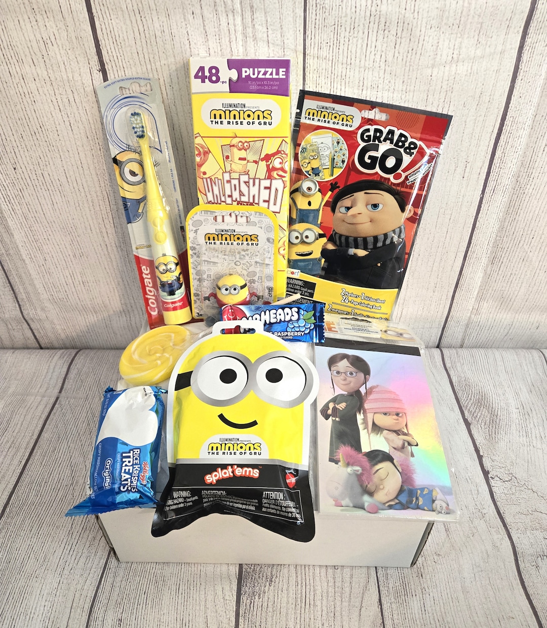 Minions| Kids Birthday Gift| Kids Get Well| Toddler Gift| Minions Gift ...