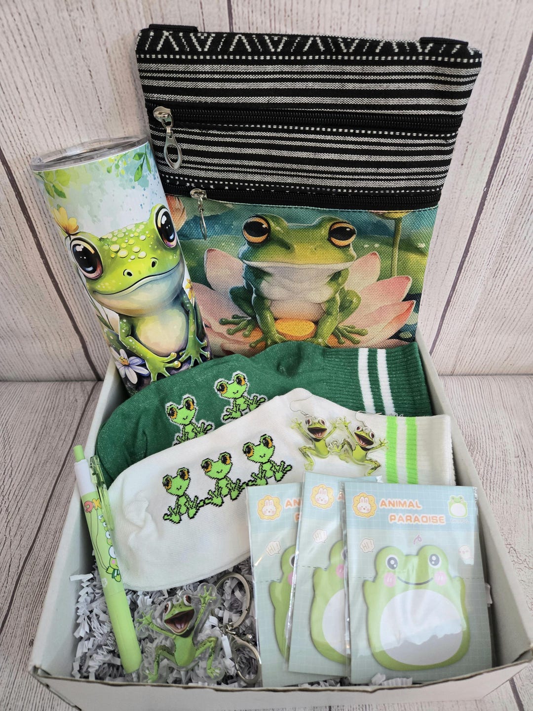 Frog Gift Gift Box| Teen Girls Birthday| Get Well Soon| College Care ...