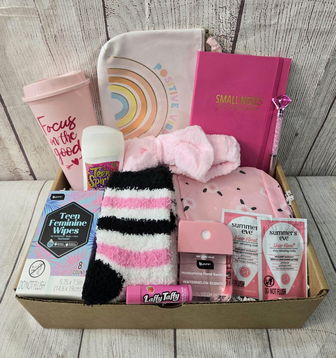 First Period Gift Box| Period Starter Kit | Menstrual Care Package ...