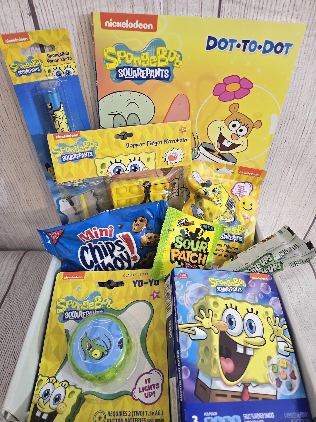 Spongebob| Kids Birthday Gift| Kids Get Well| Toddler Gift| Spongebob ...