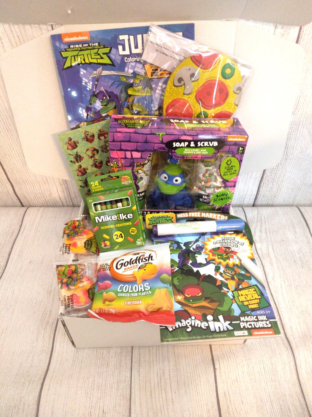 Teenage Mutant Ninja Turtles Soap/scrub Boys Birthday Boy's Get Well ...