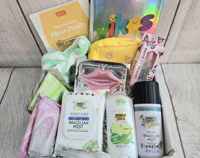 First Period Gift Box| Teens| Tweens| Menstruation Gift| Welcome to ...