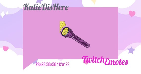 Flashlight Twitch Emote | Etsy