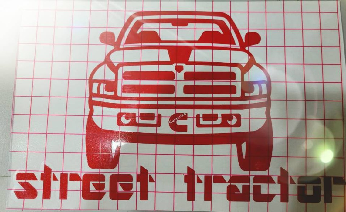 Street Tractor 2.0 2ND GEN Decal - Etsy