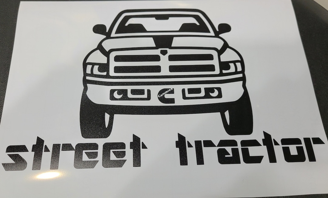 Street Tractor 2.0 2ND GEN Decal - Etsy