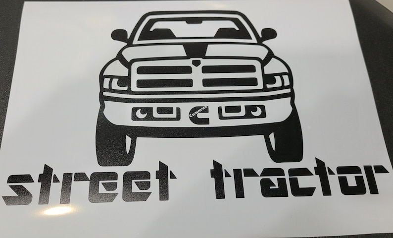 Street Tractor 2.0 2ND GEN Decal - Etsy