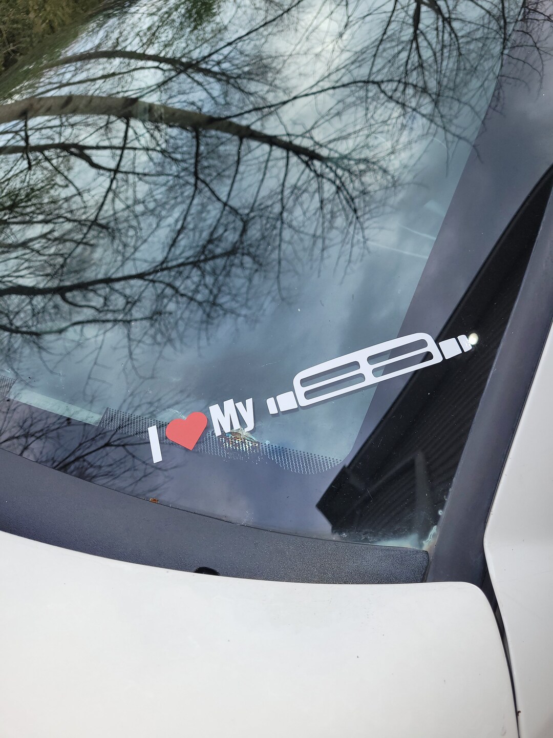 I Love My 2nd Gen Decal - Etsy