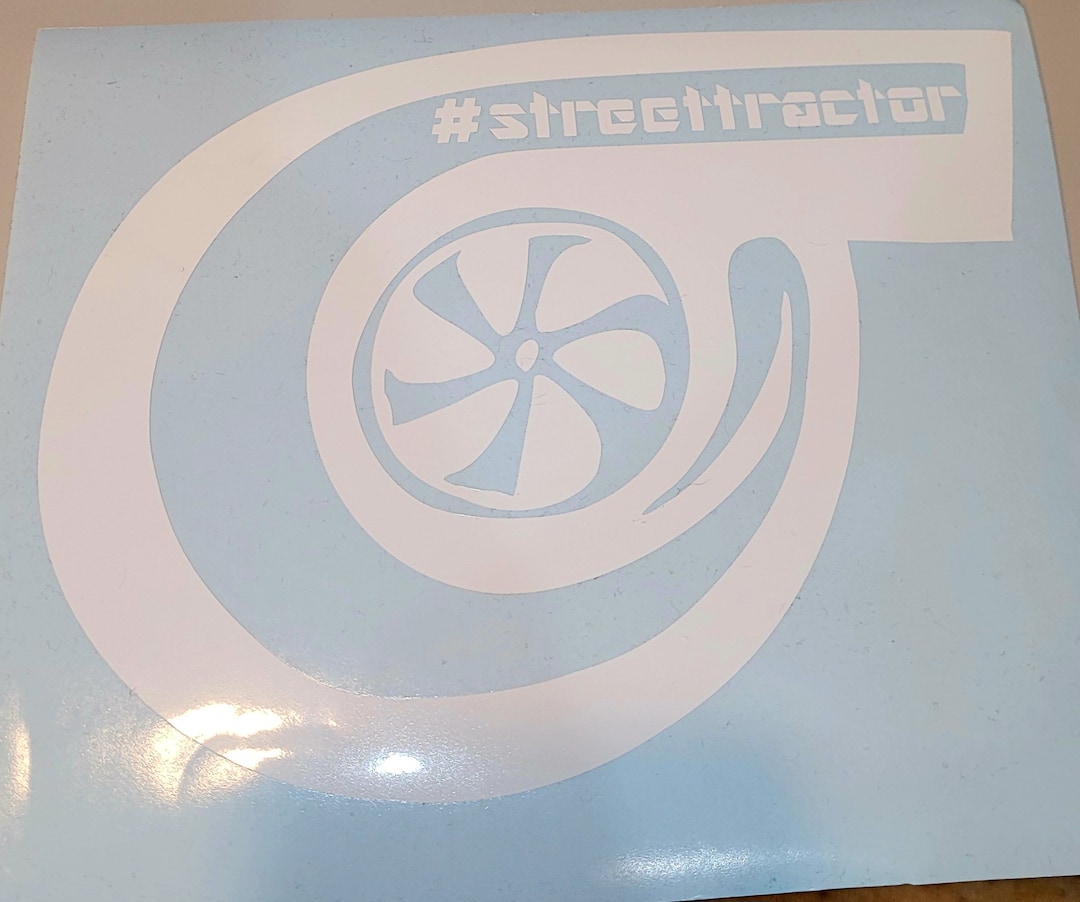 Streettractor Turbo Decal - Etsy