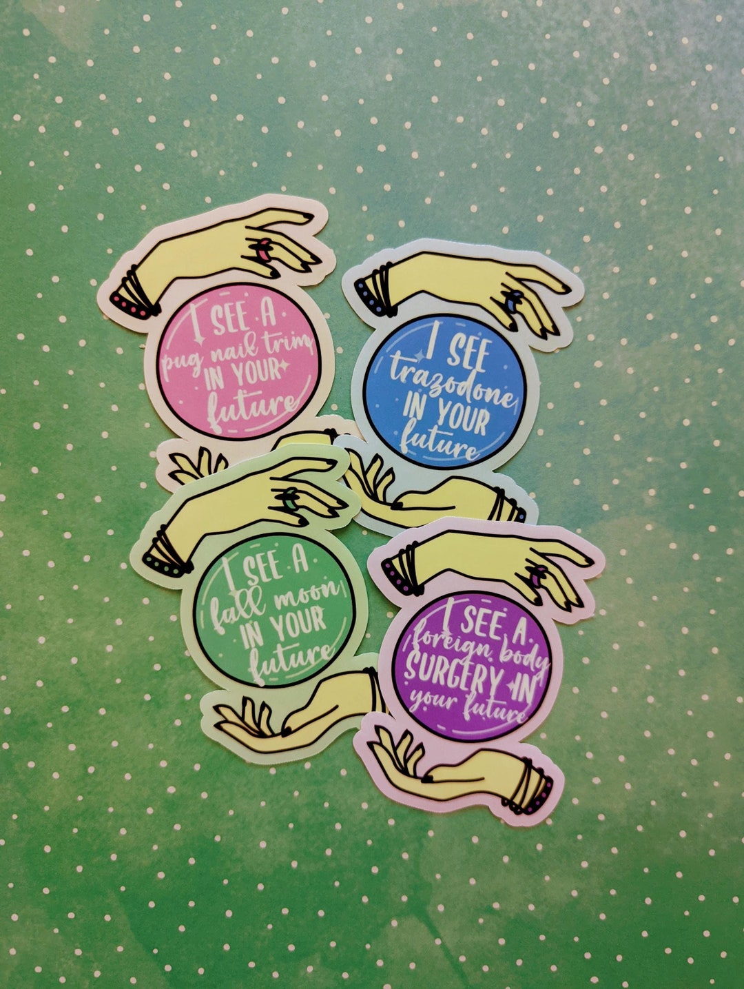 Veterinary Visons Vet Tech Med Sticker Collection - Etsy