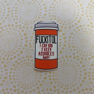 Punny Prescription Medication Sticker Collection - Etsy