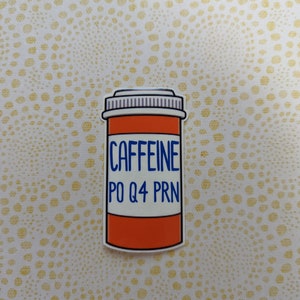 Punny Prescription Medication Sticker Collection - Etsy